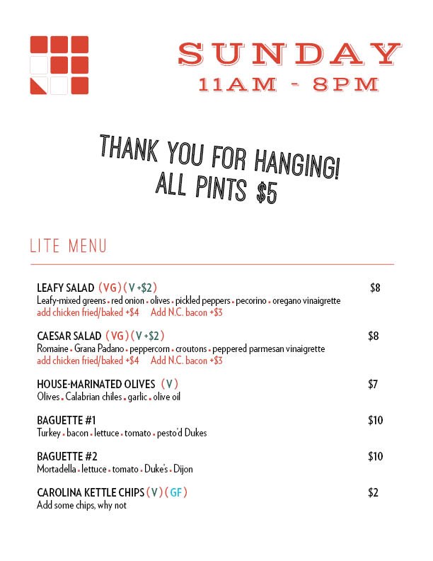 Boxyard Index - Fullsteam Brewery